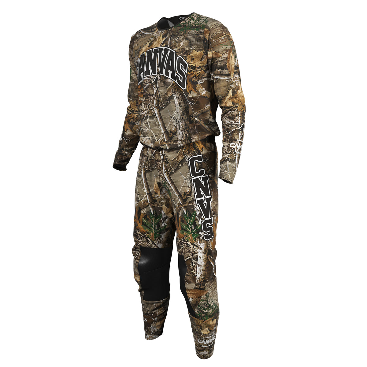 Real Camo MX Gear with Black Lettering by Canvas MX